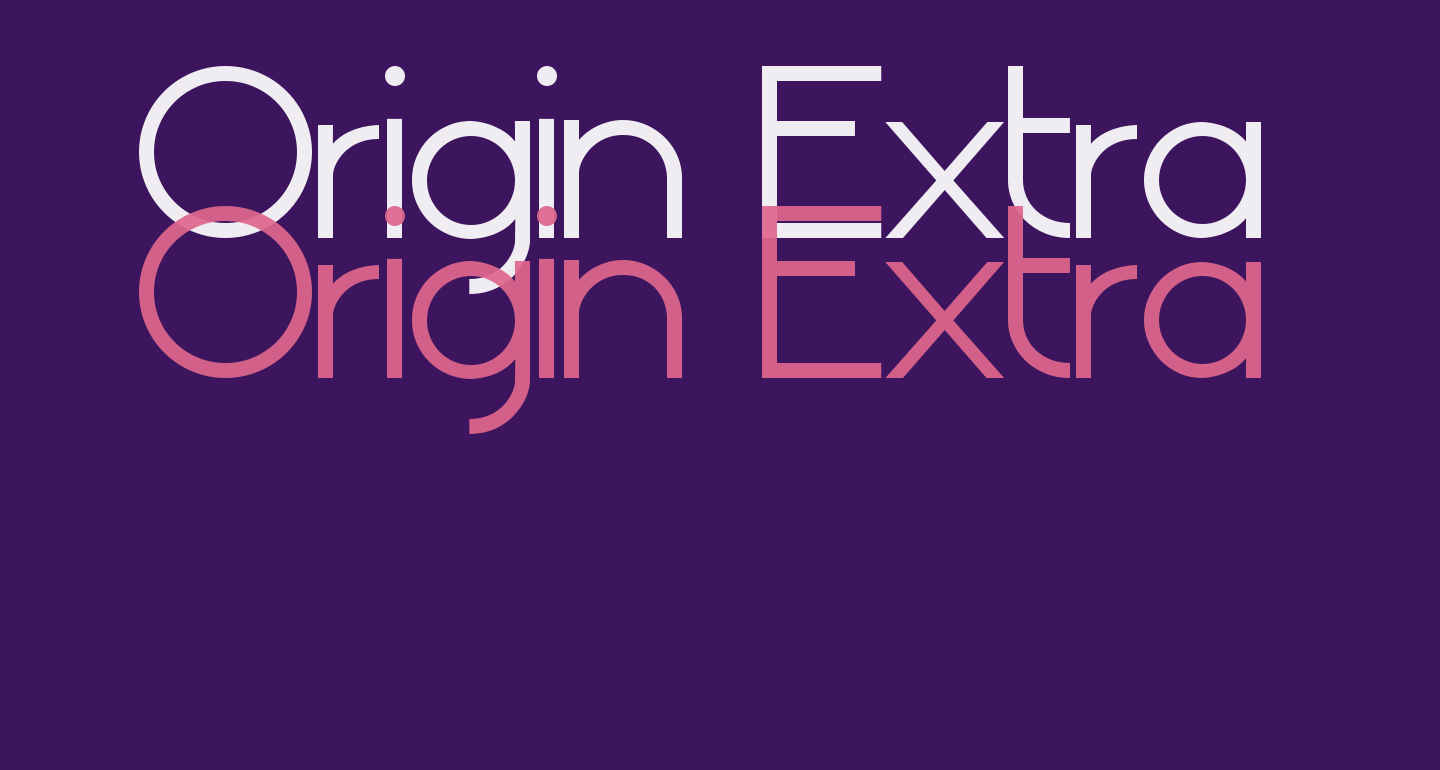 Origin Extra Bold free Font - What Font Is