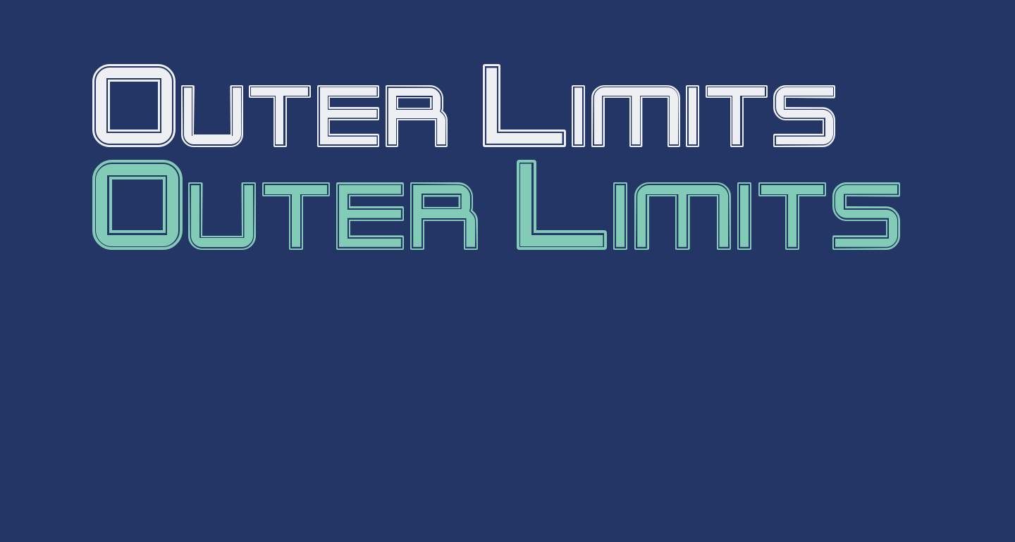 Outer Limits free Font - What Font Is