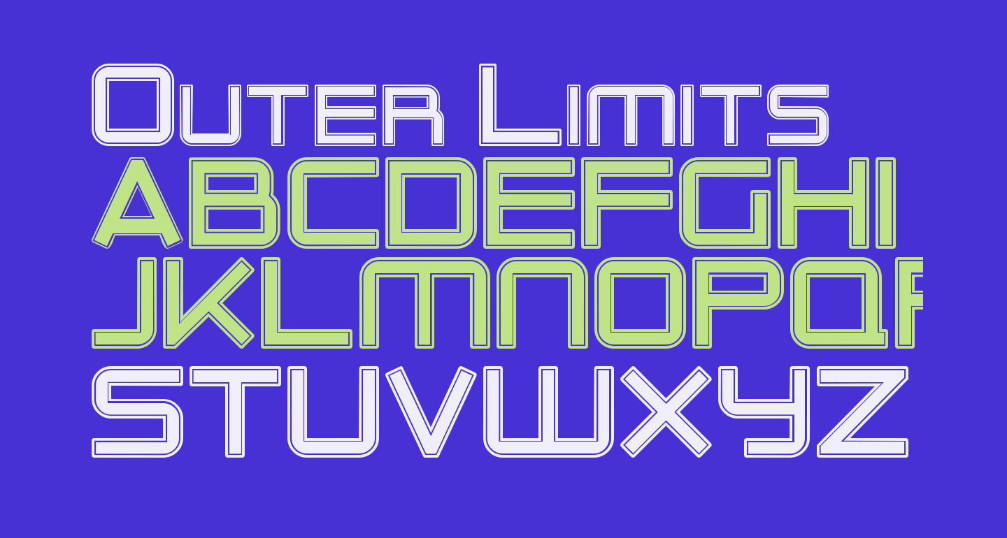 Outer Limits free Font - What Font Is
