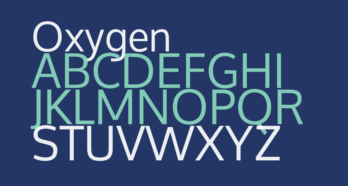 Oxygen free Font - What Font Is