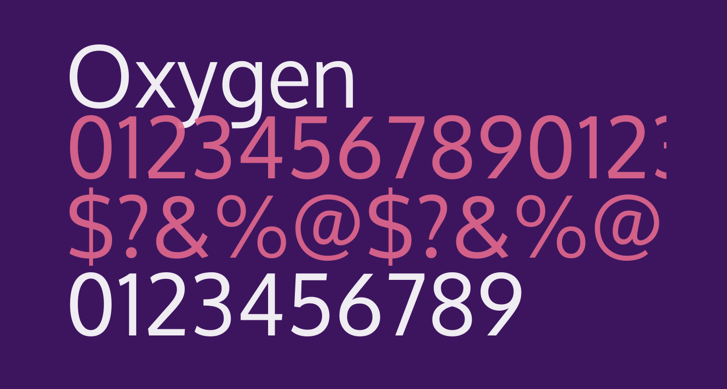 Oxygen free Font - What Font Is