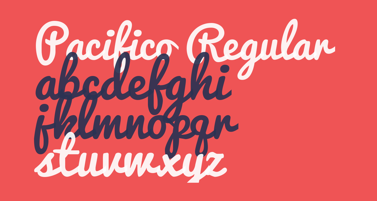 Pacifico Font