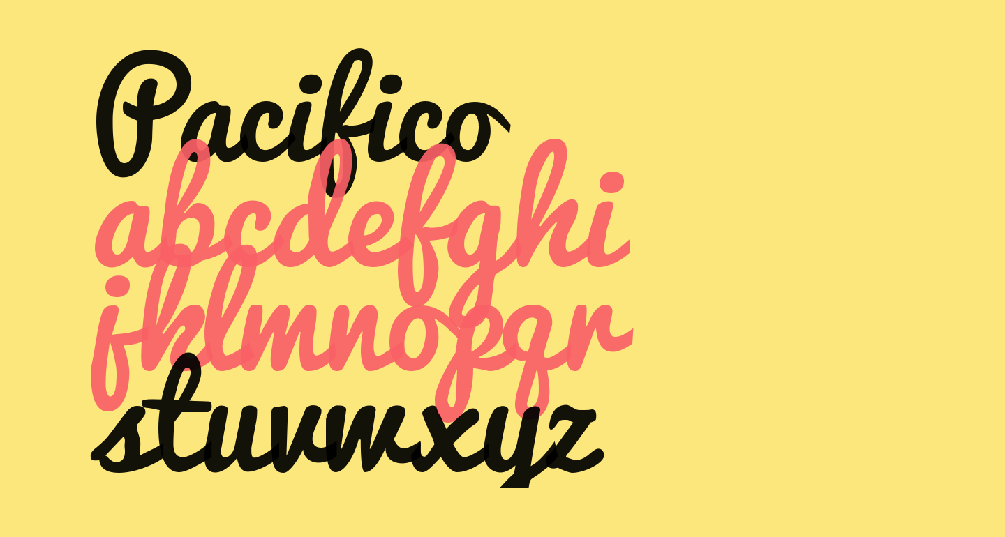 Pacifico free Font - What Font Is