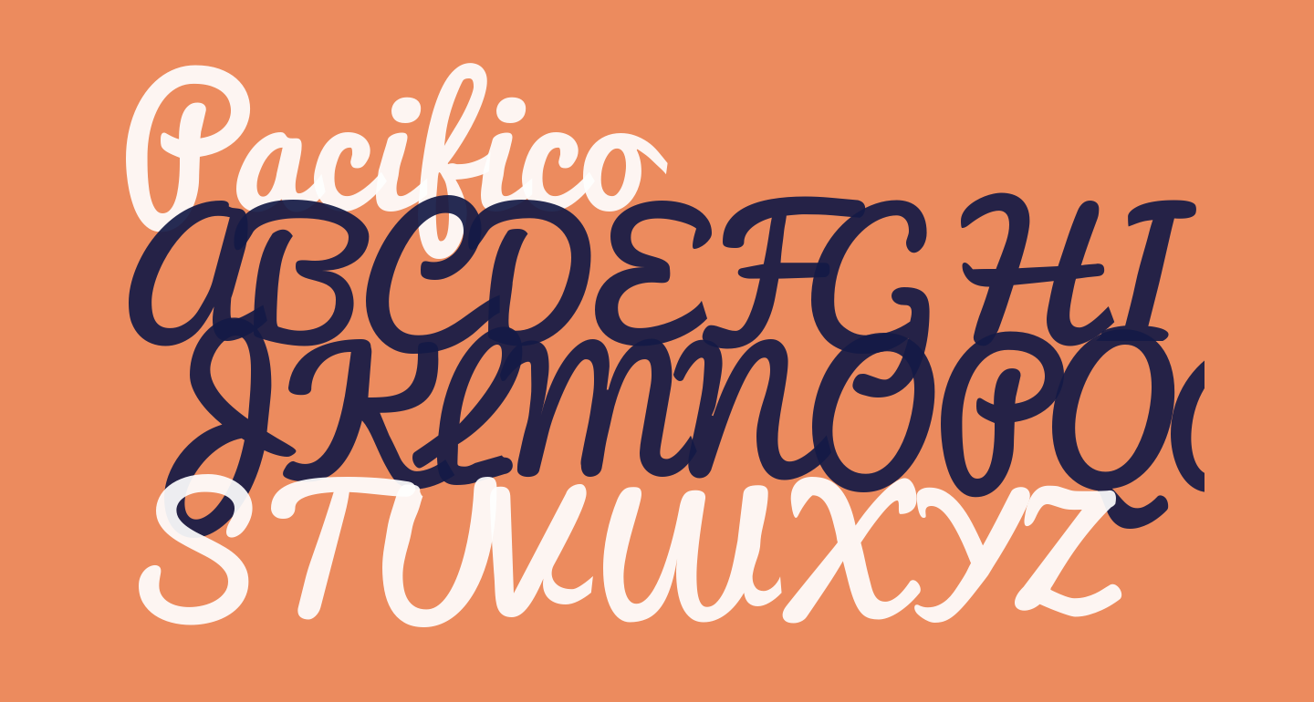 Pacifico Font