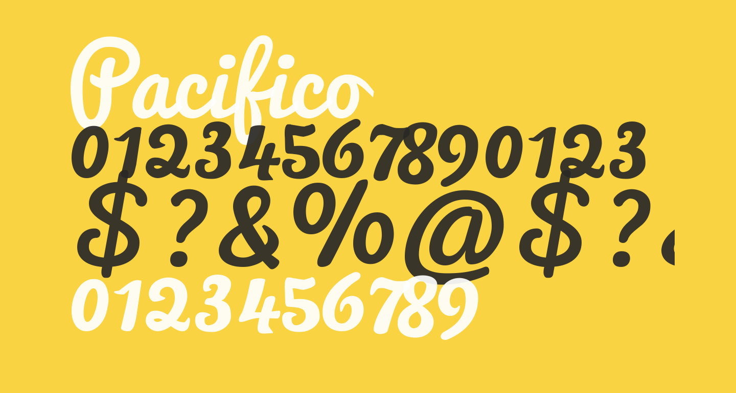Pacifico Font