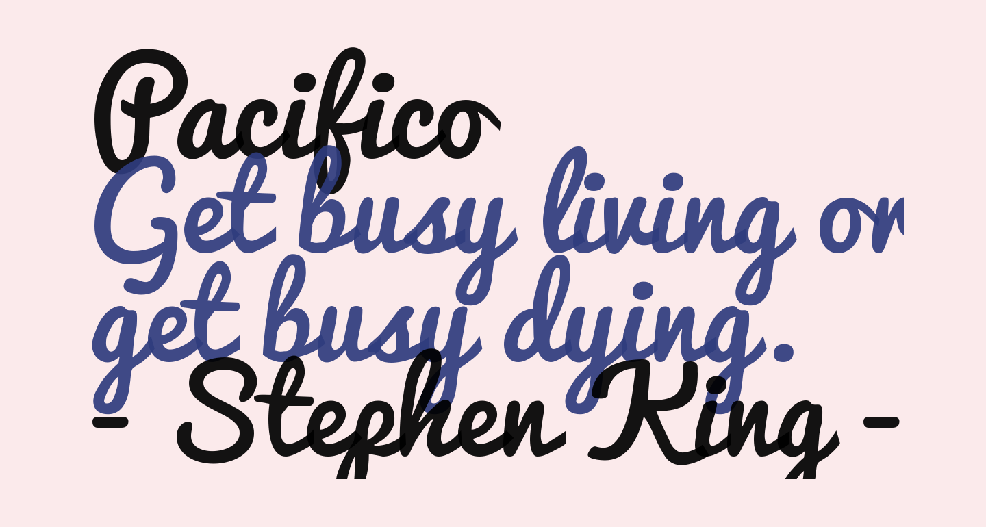 Pacifico free Font - What Font Is