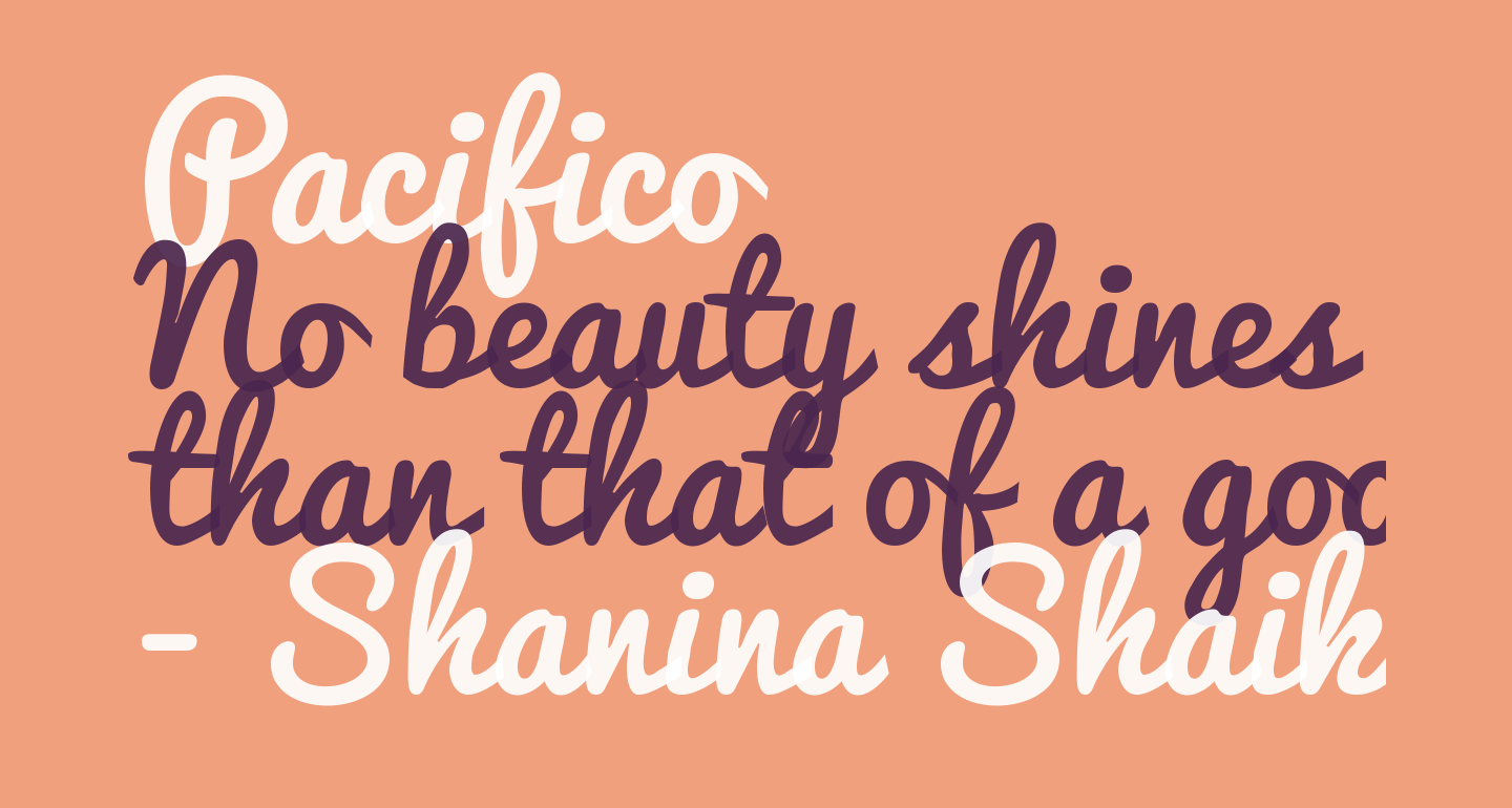 Pacifico free Font - What Font Is