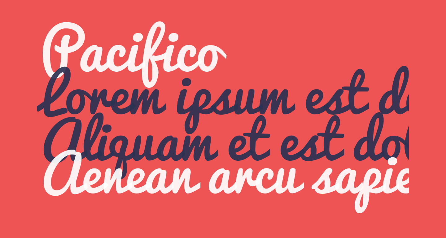 Pacifico free Font - What Font Is