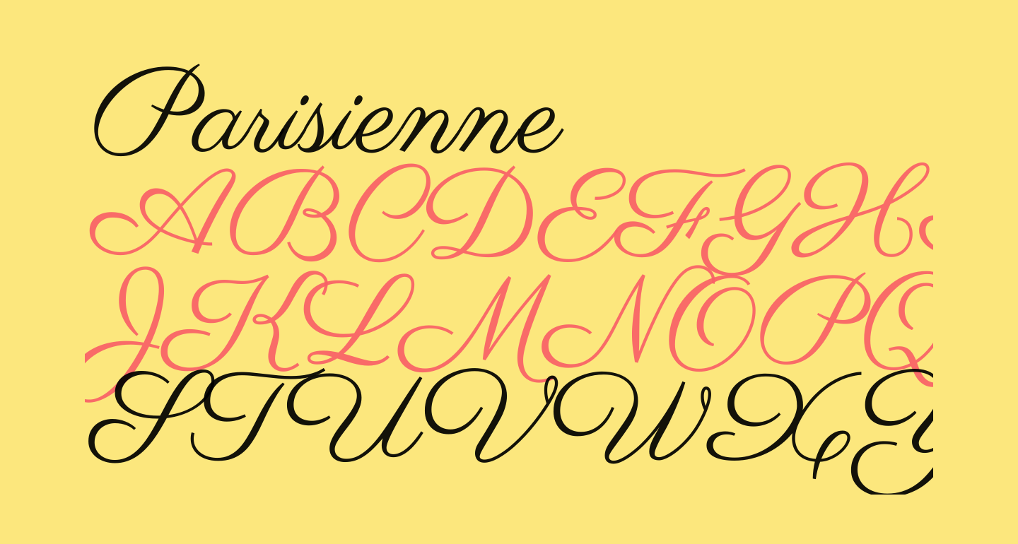 Parisienne free Font - What Font Is