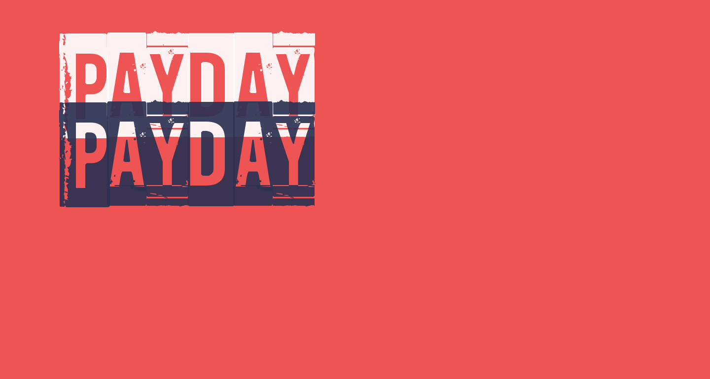 Payday free Font - What Font Is