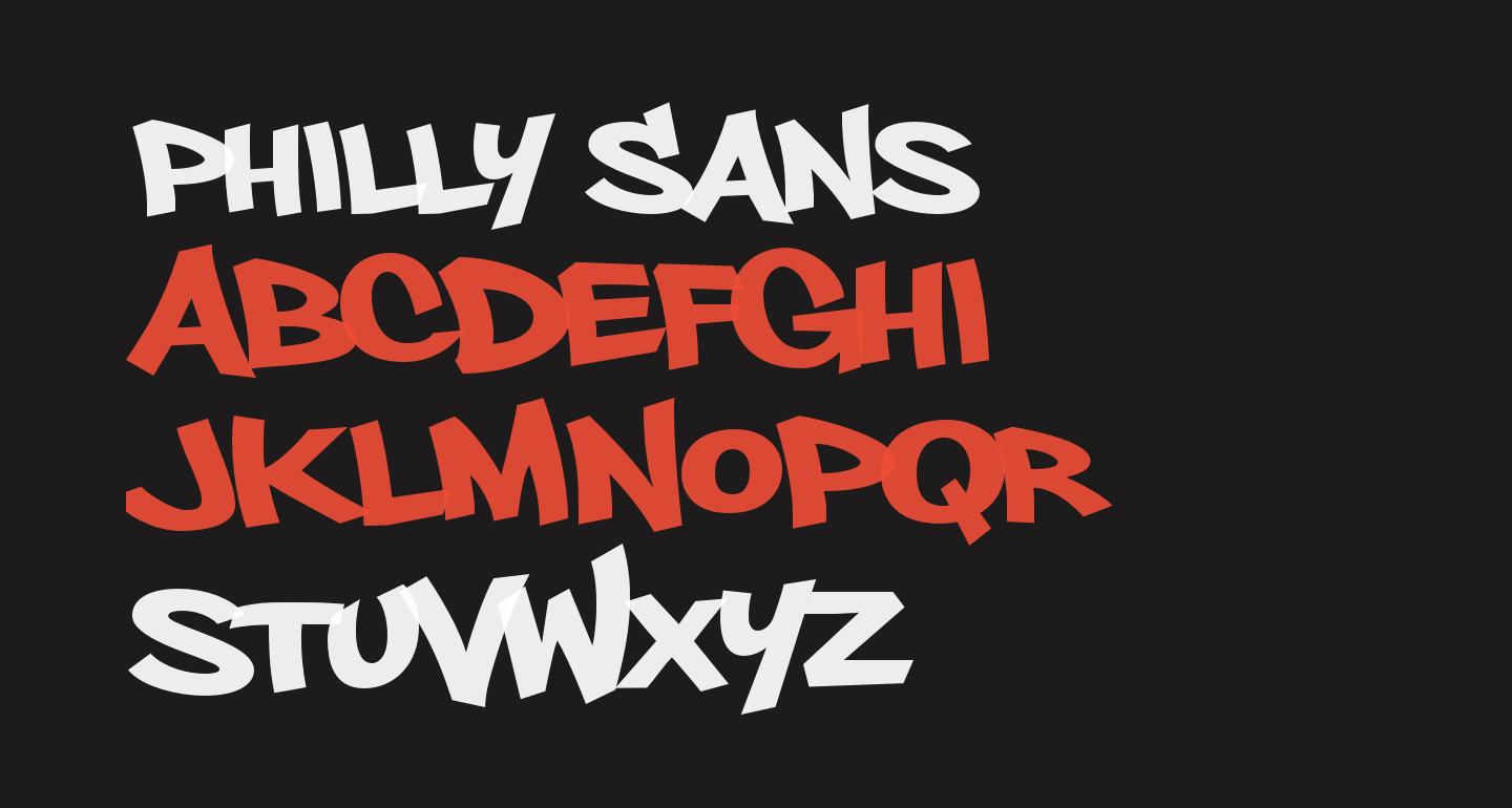 Philly Sans free Font - What Font Is