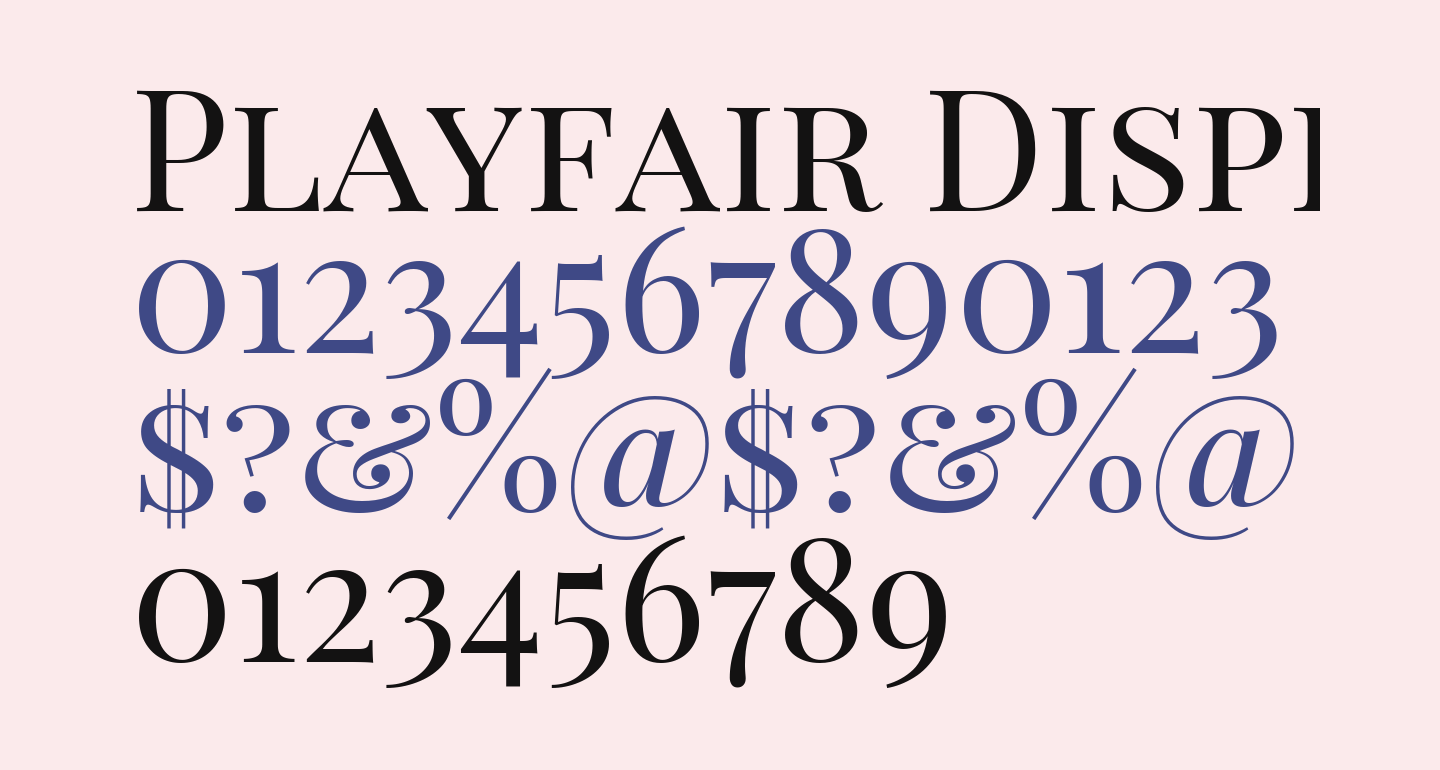 Playfair Display SC Regular free Font - What Font Is