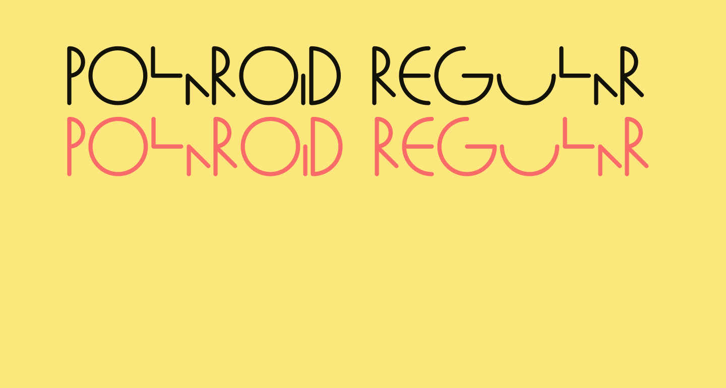 Polaroid Regular free Font - What Font Is