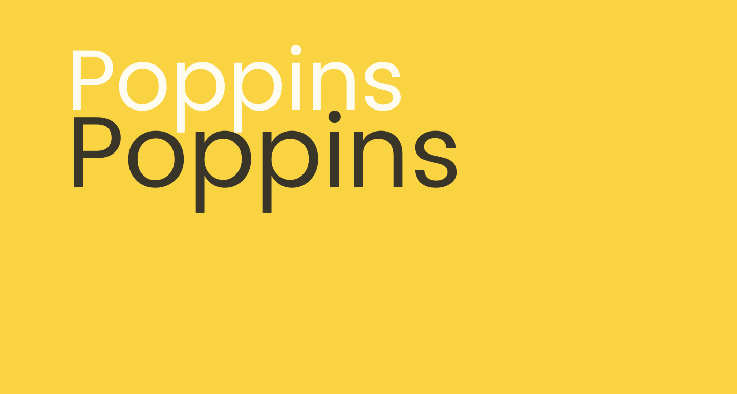 Poppins free Font - What Font Is