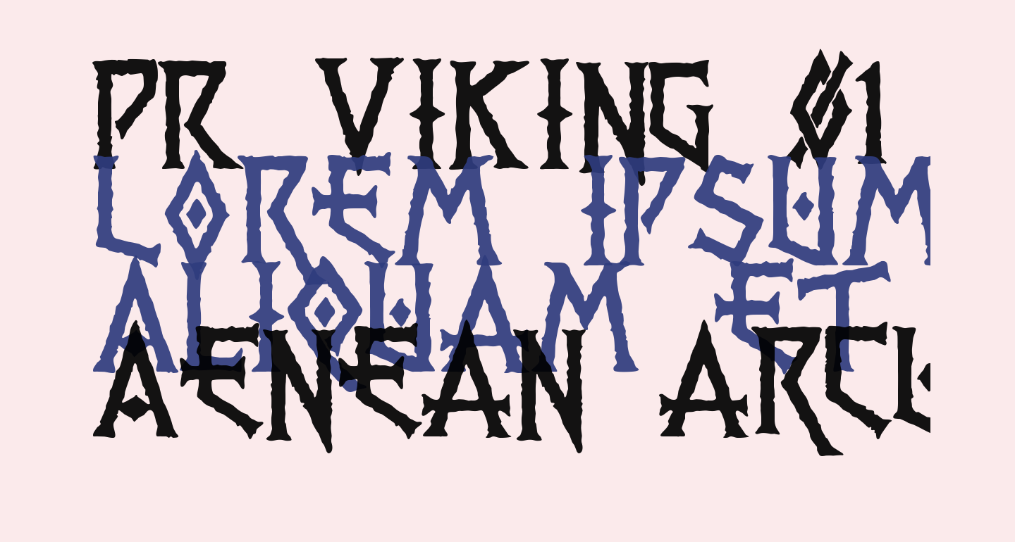 PR Viking 01 free Font - What Font Is