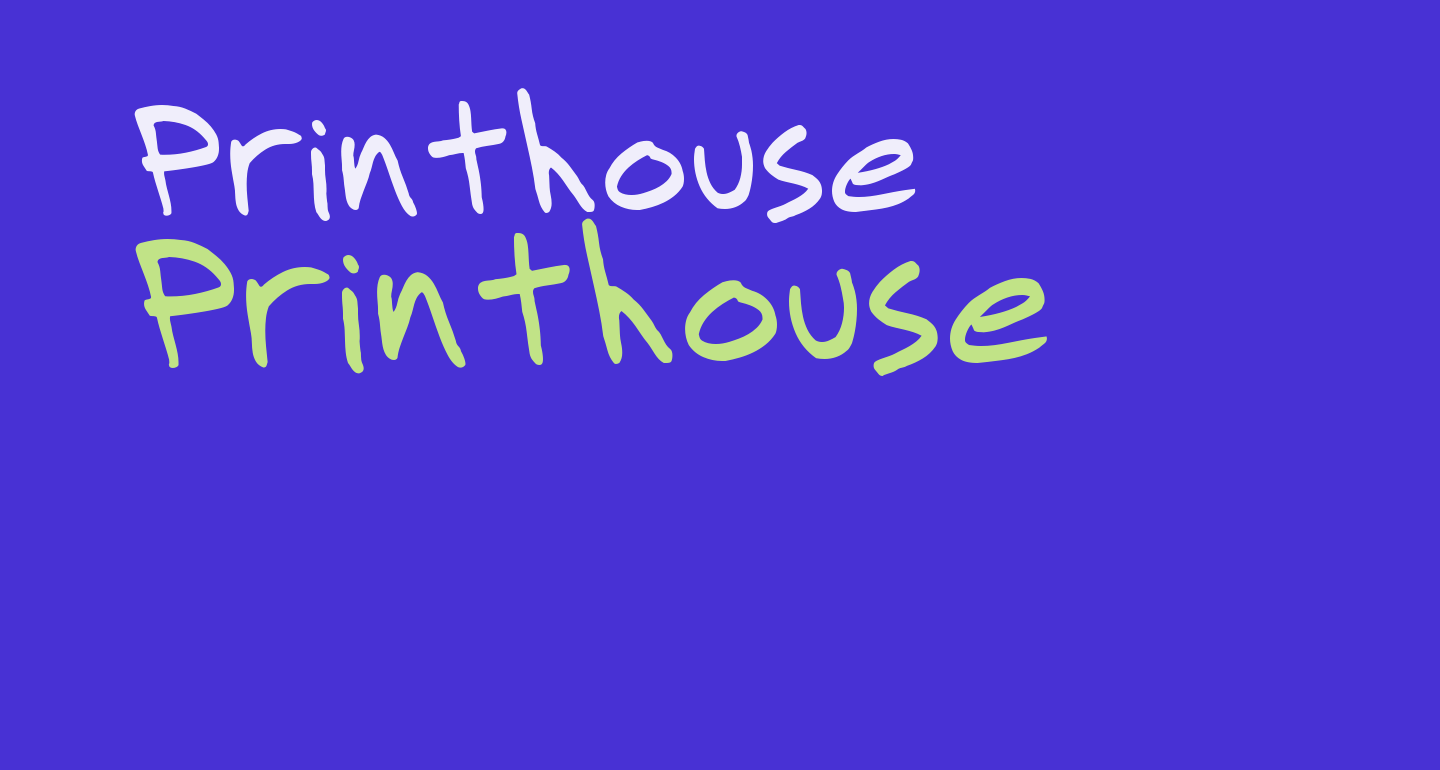 Printhouse free Font - What Font Is