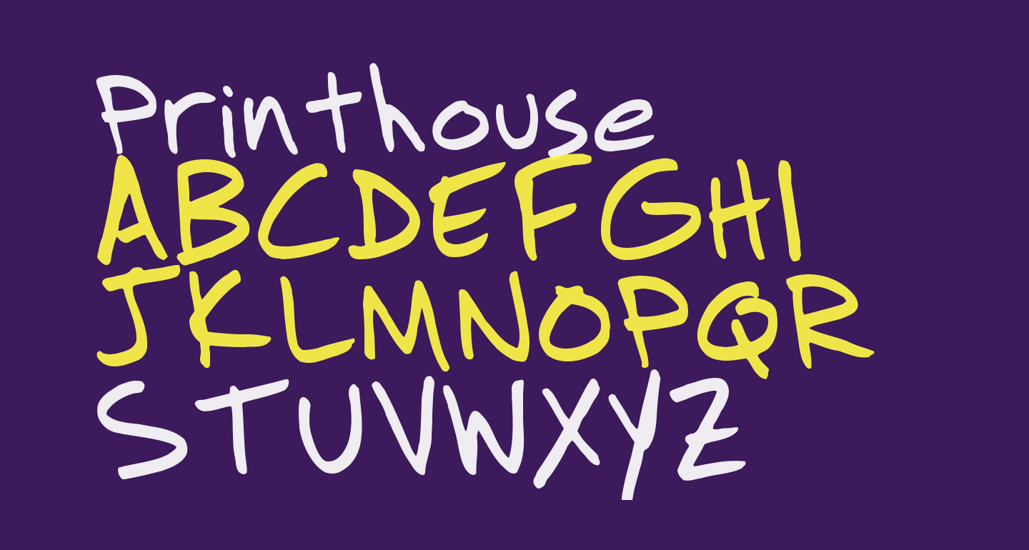 Printhouse free Font - What Font Is