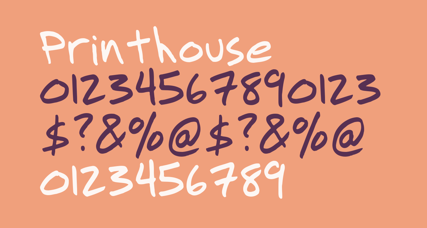 Printhouse free Font - What Font Is