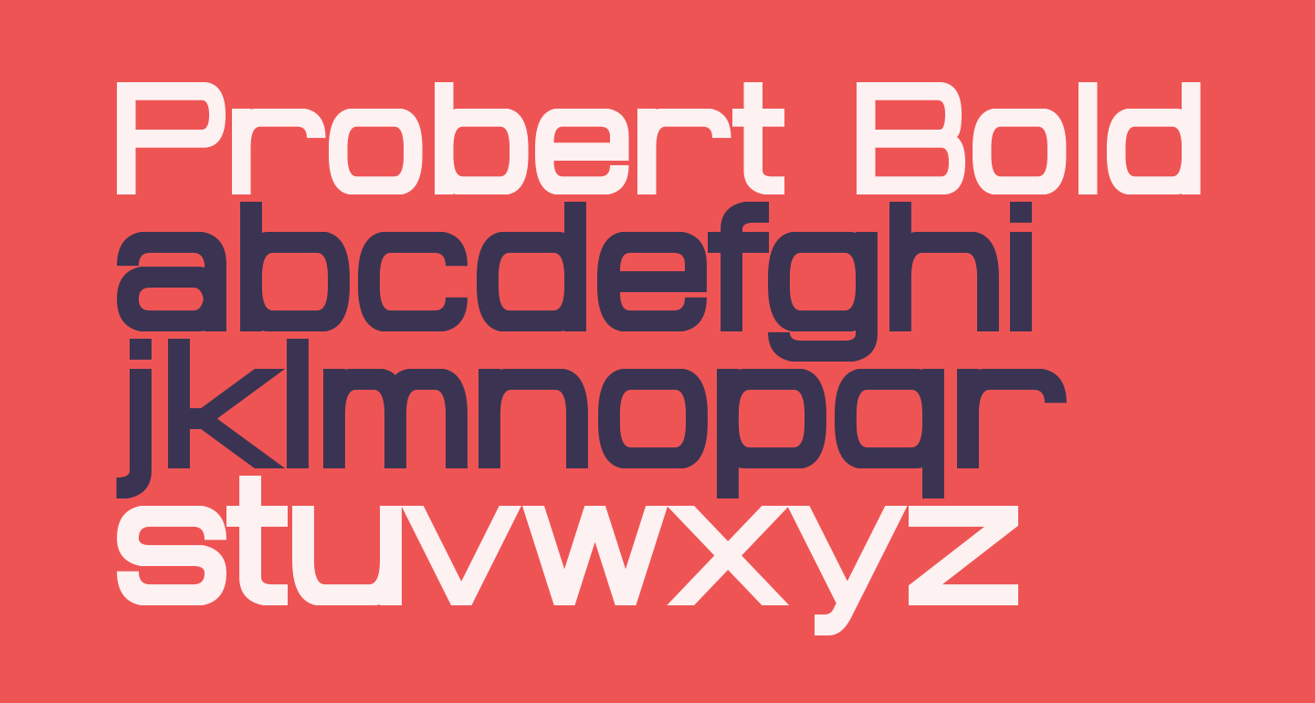 Probert Bold free Font - What Font Is
