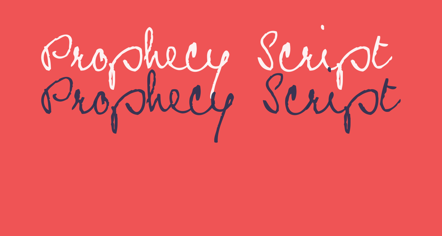 Prophecy Script free Font - What Font Is
