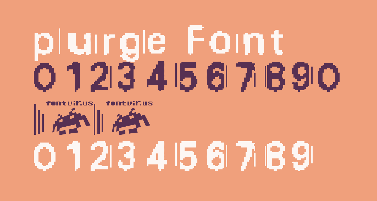 purge free Font - What Font Is