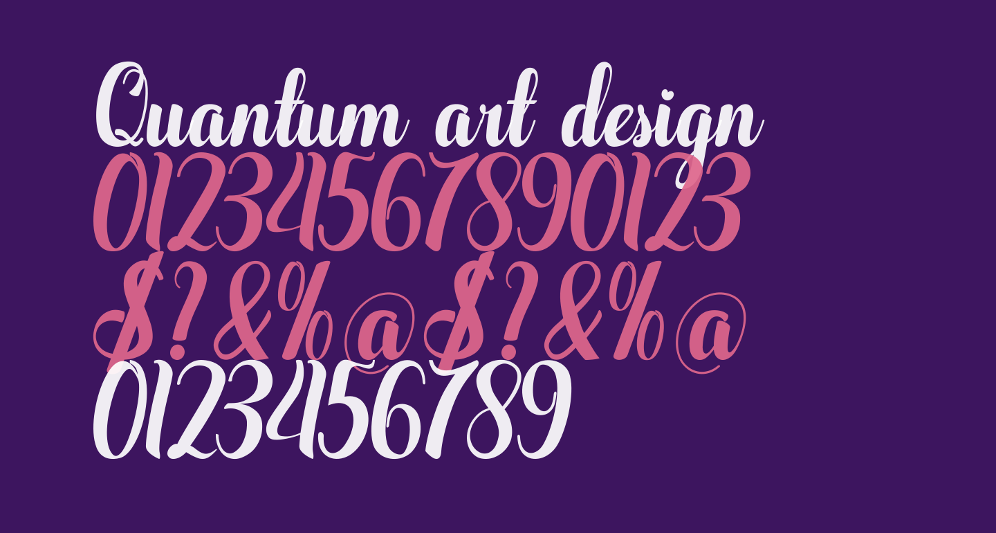 Quantum art design free Font - What Font Is