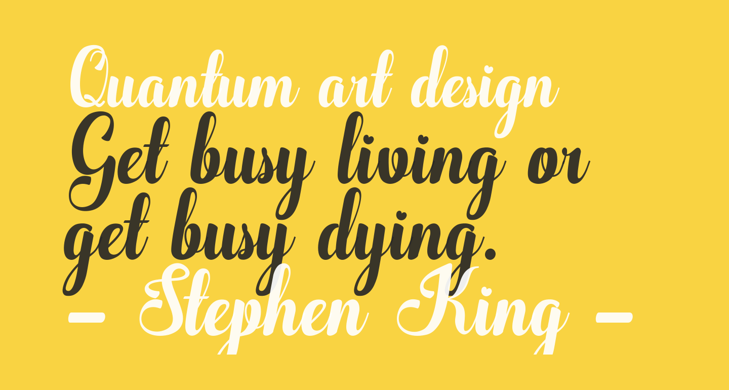 Quantum art design free Font - What Font Is