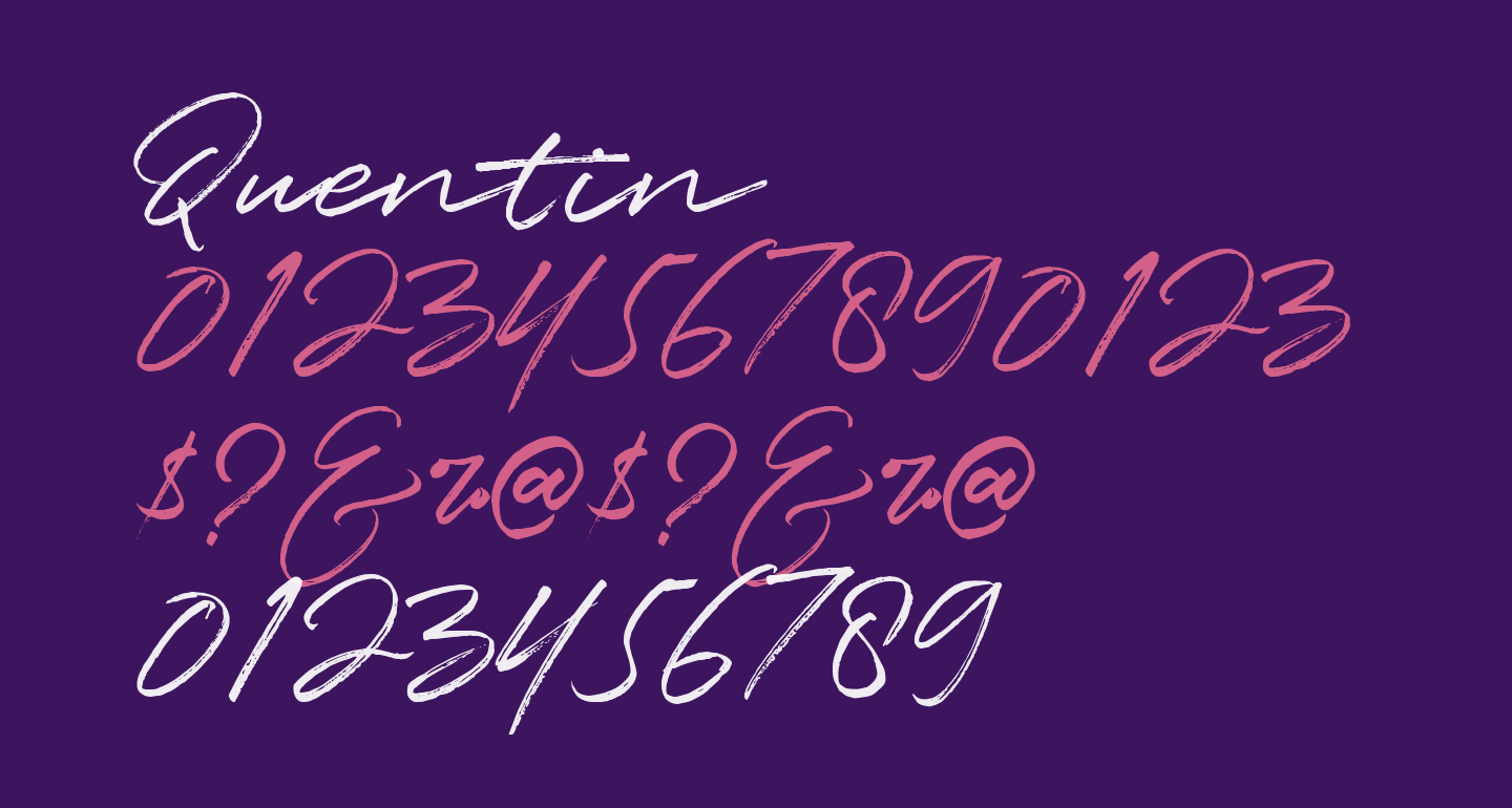 Quentin free Font - What Font Is