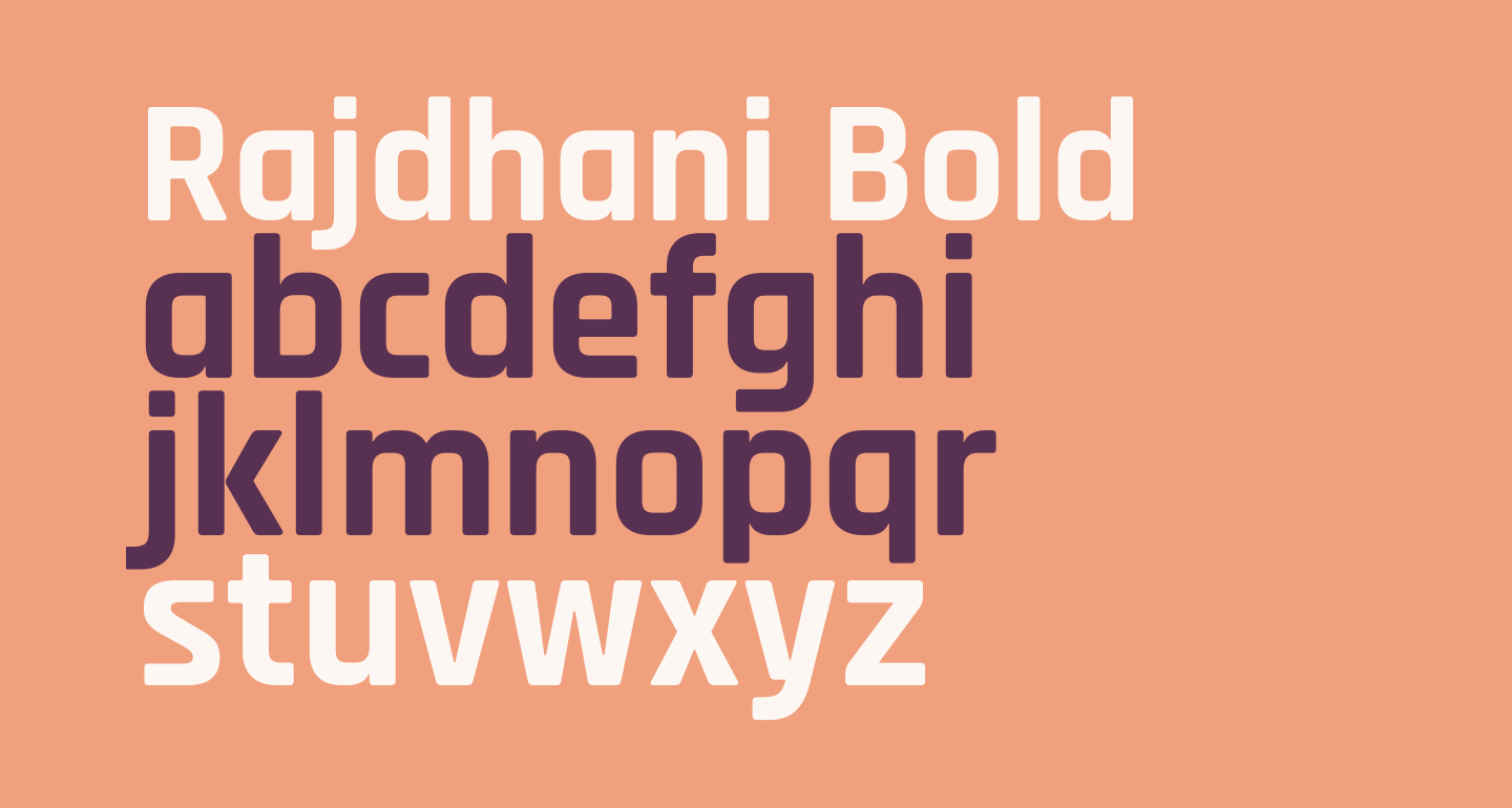 Rajdhani Bold free Font - What Font Is