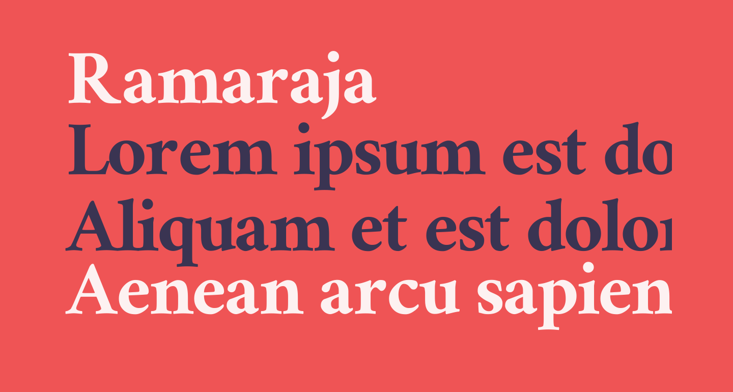 Ramaraja free Font - What Font Is