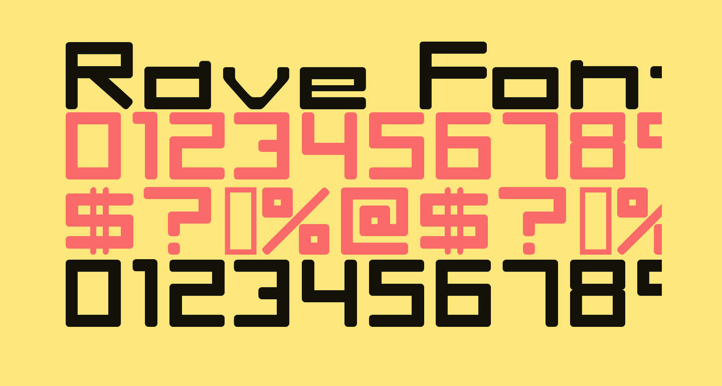 Rave free Font - What Font Is