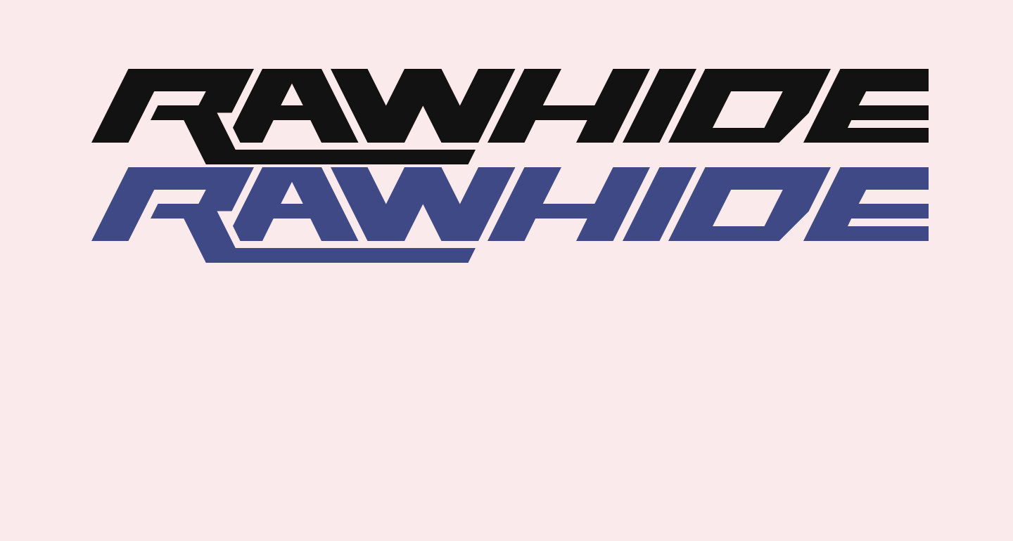 Rawhide Raw 2012 Regular free Font - What Font Is