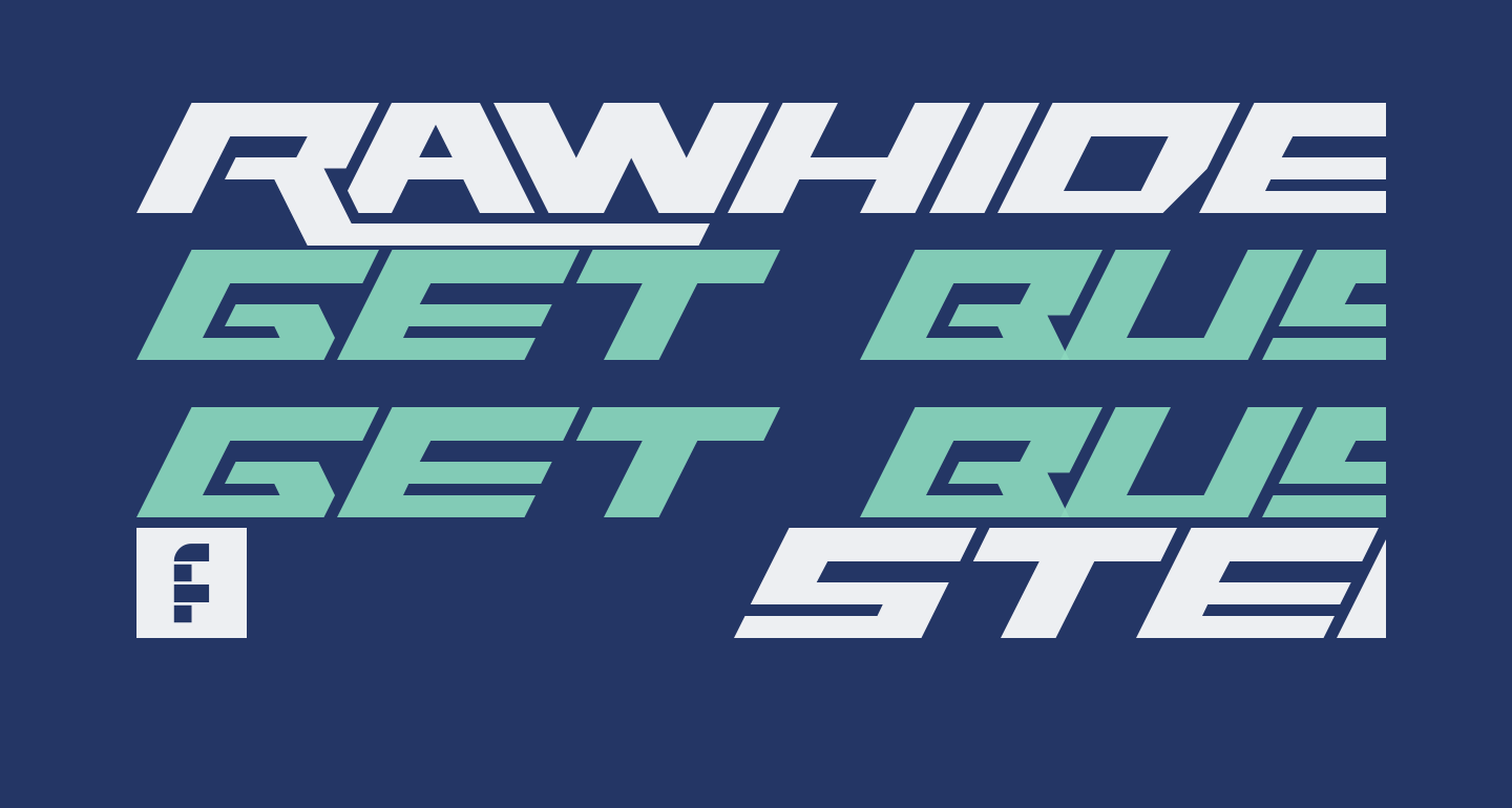 Rawhide Raw 2012 Regular free Font - What Font Is