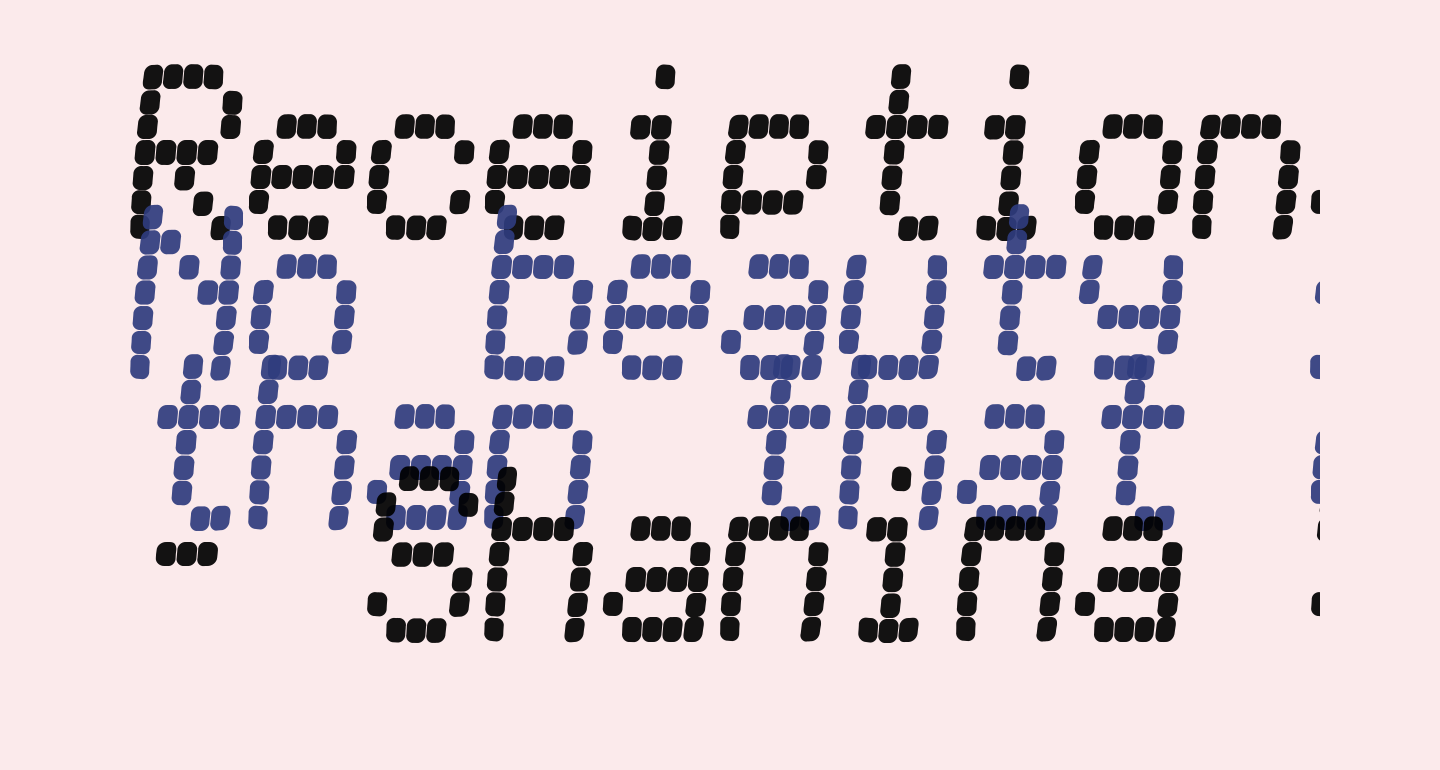 Receiptional Receipt Regular free Font - What Font Is