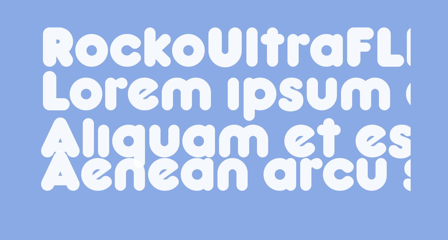 RockoUltraFLF-Bold free Font - What Font Is