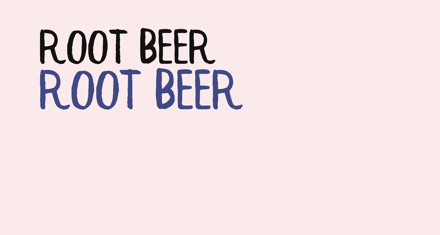 Root Beer free Font - What Font Is