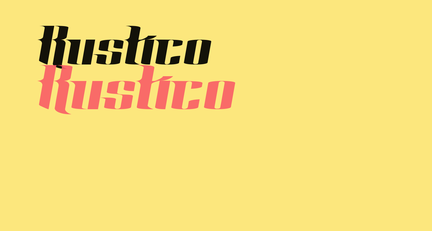 Rustico free Font - What Font Is