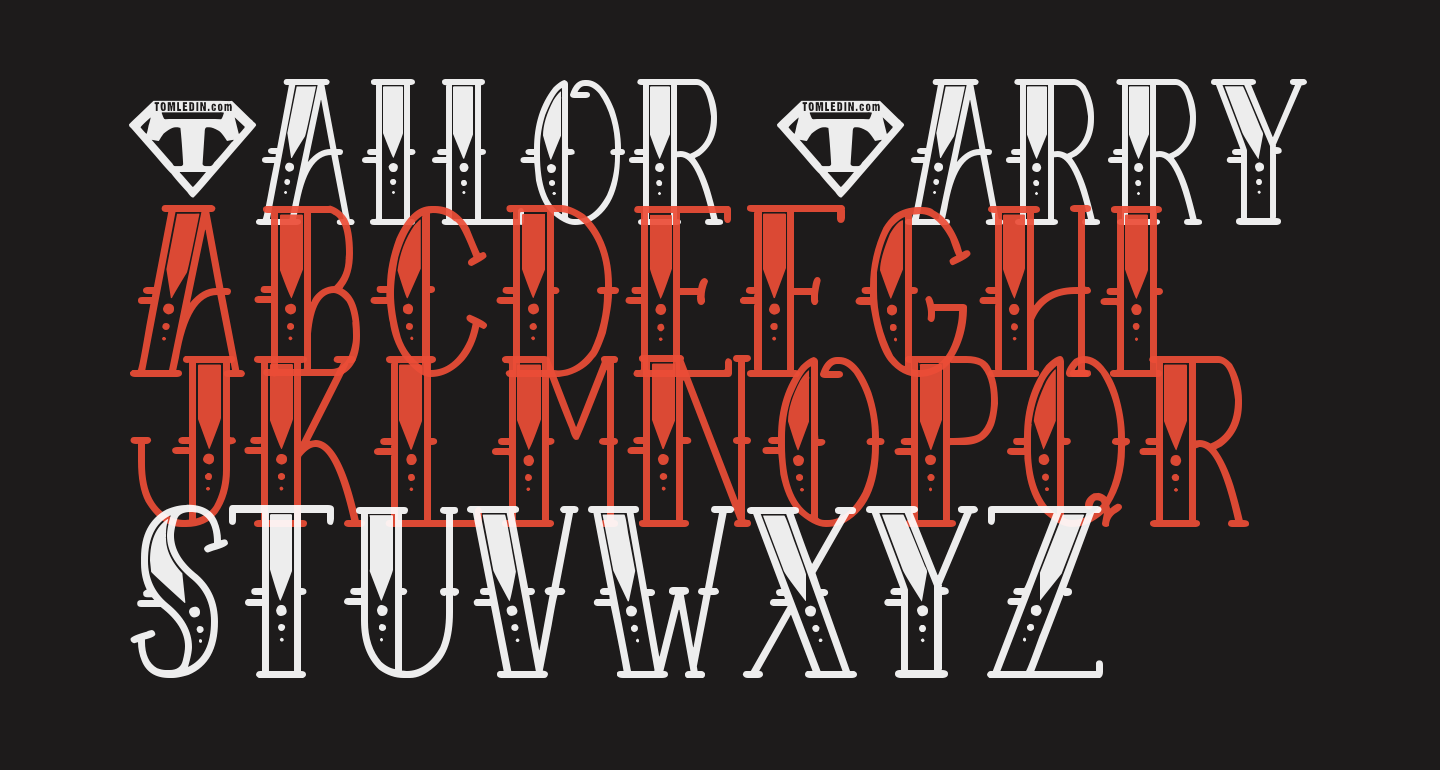 Sailor Larry Fancy free Font - What Font Is