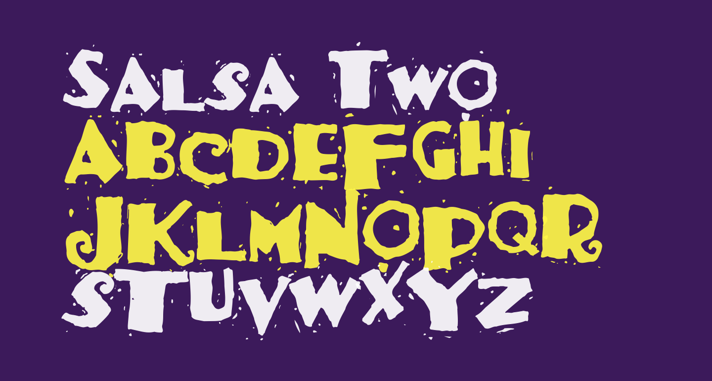 Salsa Two free Font - What Font Is