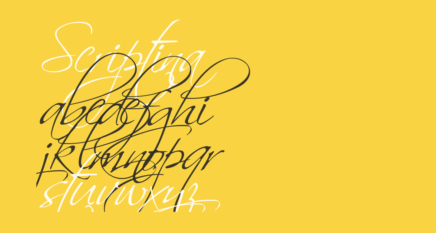 Scriptina free Font - What Font Is