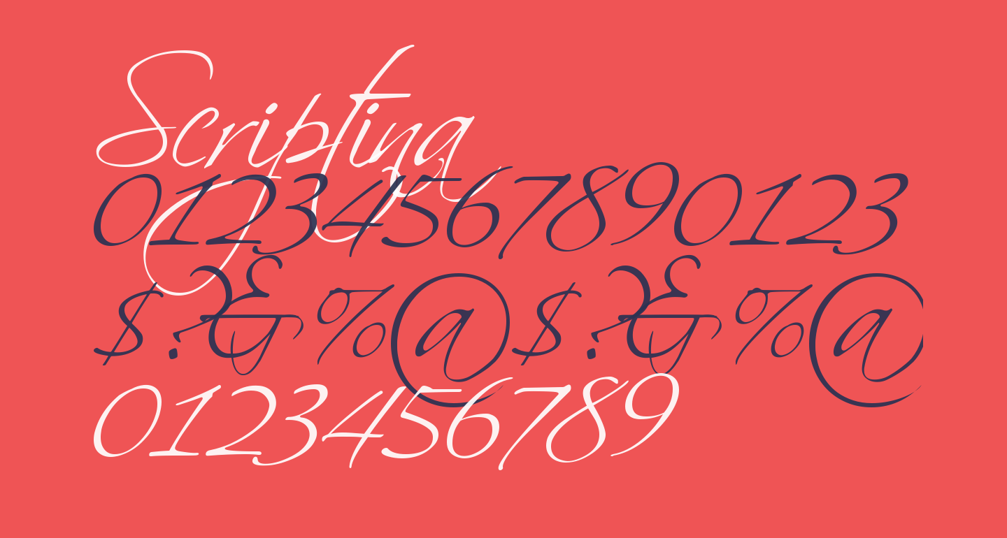 Scriptina free Font - What Font Is