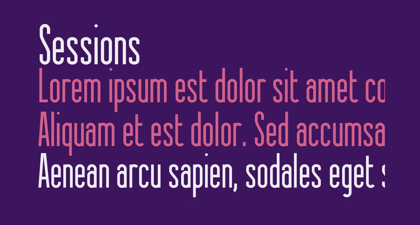 Sessions free Font - What Font Is