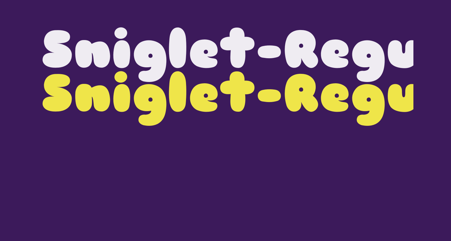 Sniglet-Regular free Font - What Font Is