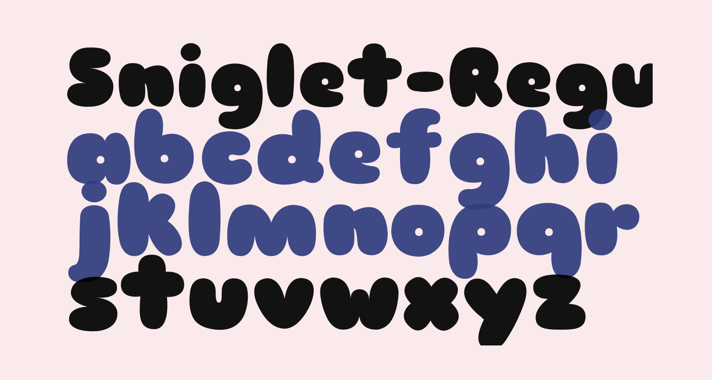 Sniglet-Regular free Font - What Font Is