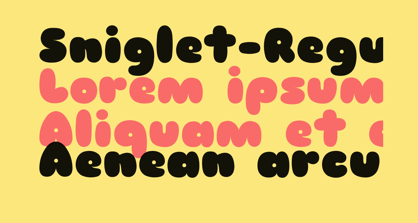 Sniglet-Regular free Font - What Font Is