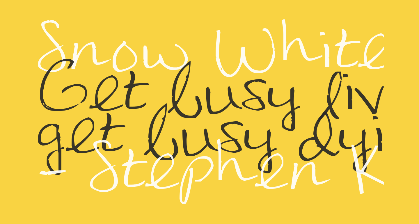 Snow White free Font - What Font Is