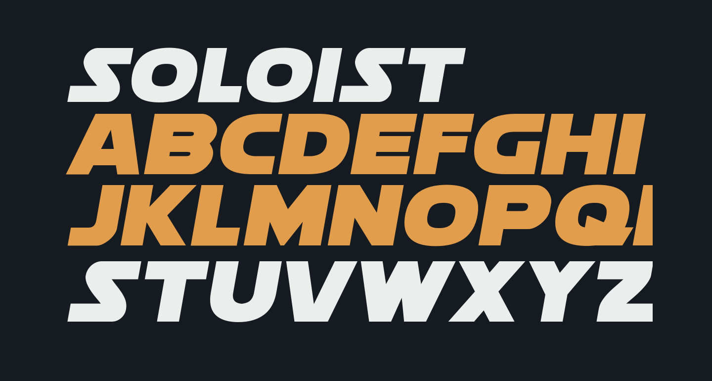 Soloist free Font - What Font Is