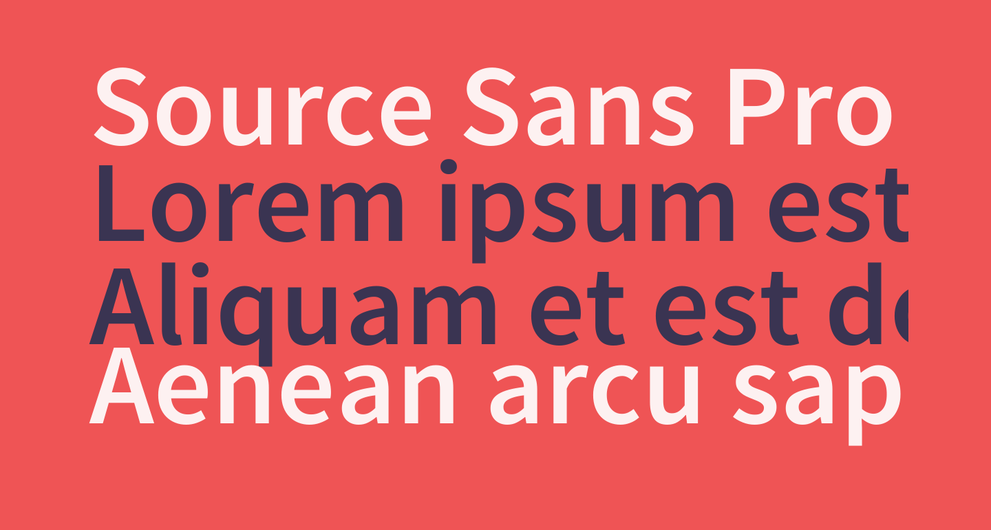Source Sans Pro Semibold free Font - What Font Is