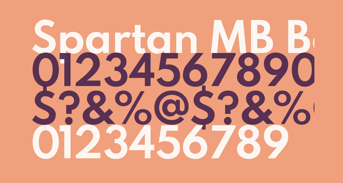 Spartan MB Bold free Font - What Font Is