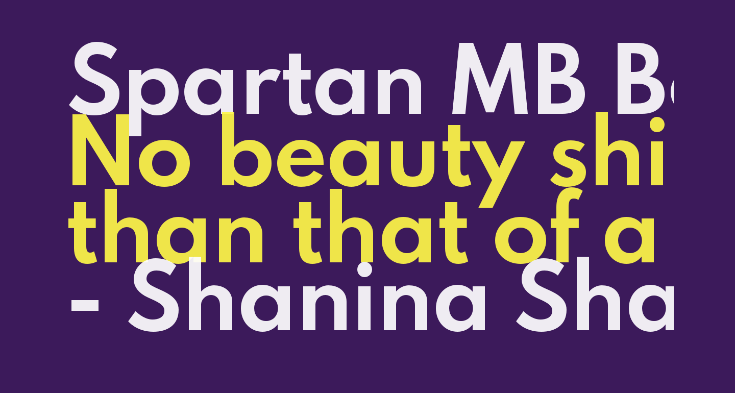 Spartan MB Bold free Font - What Font Is